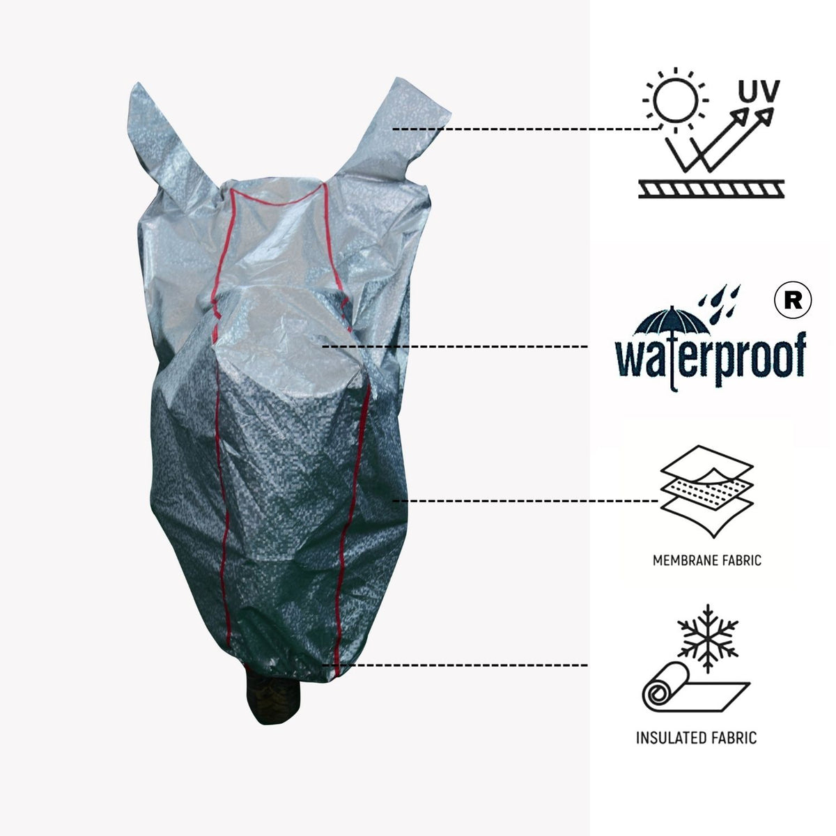 Suzuki Gixxer Waterproof Supersoft Two Wheeler Body Cover – sanrachna